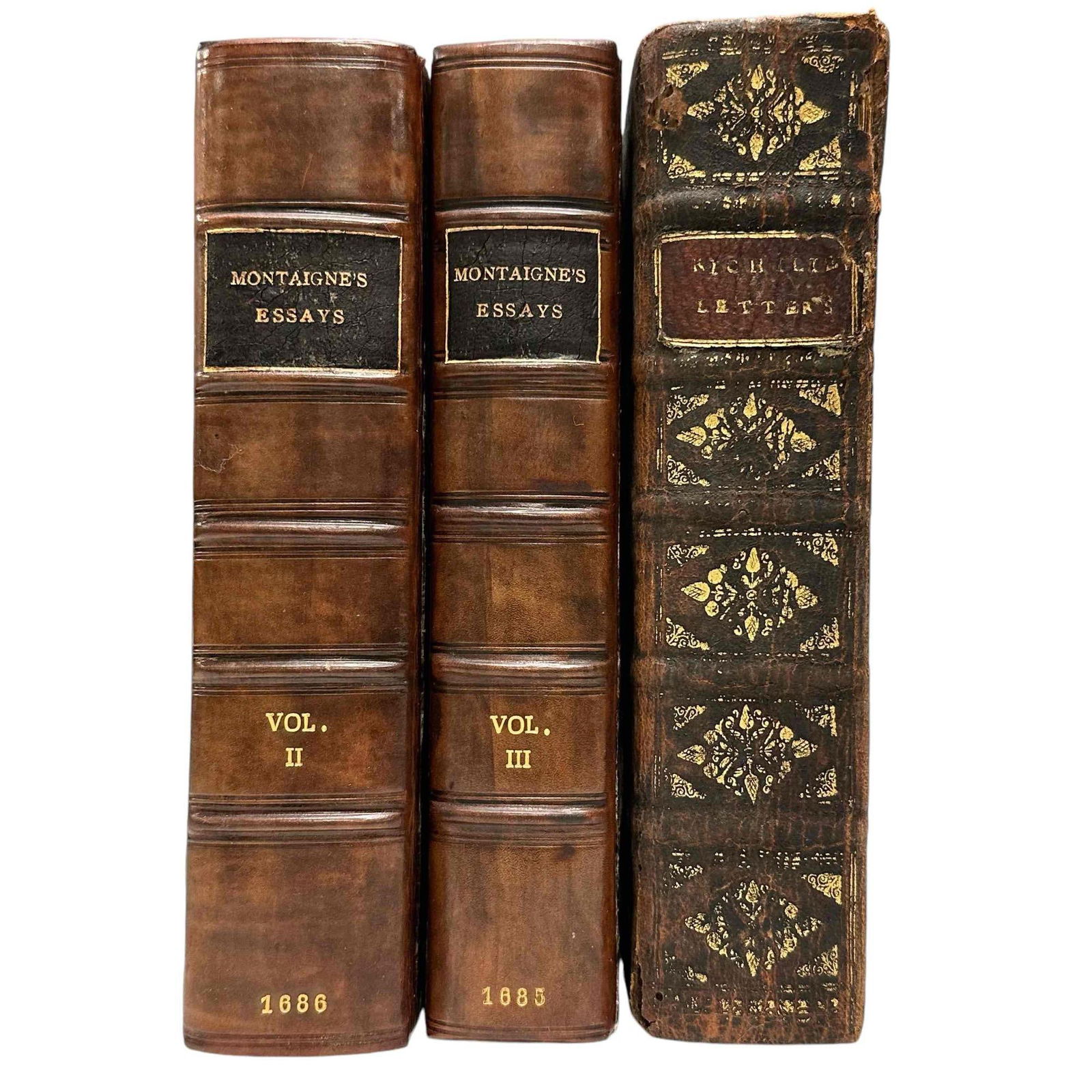 Three (3) Late 17th Century Books