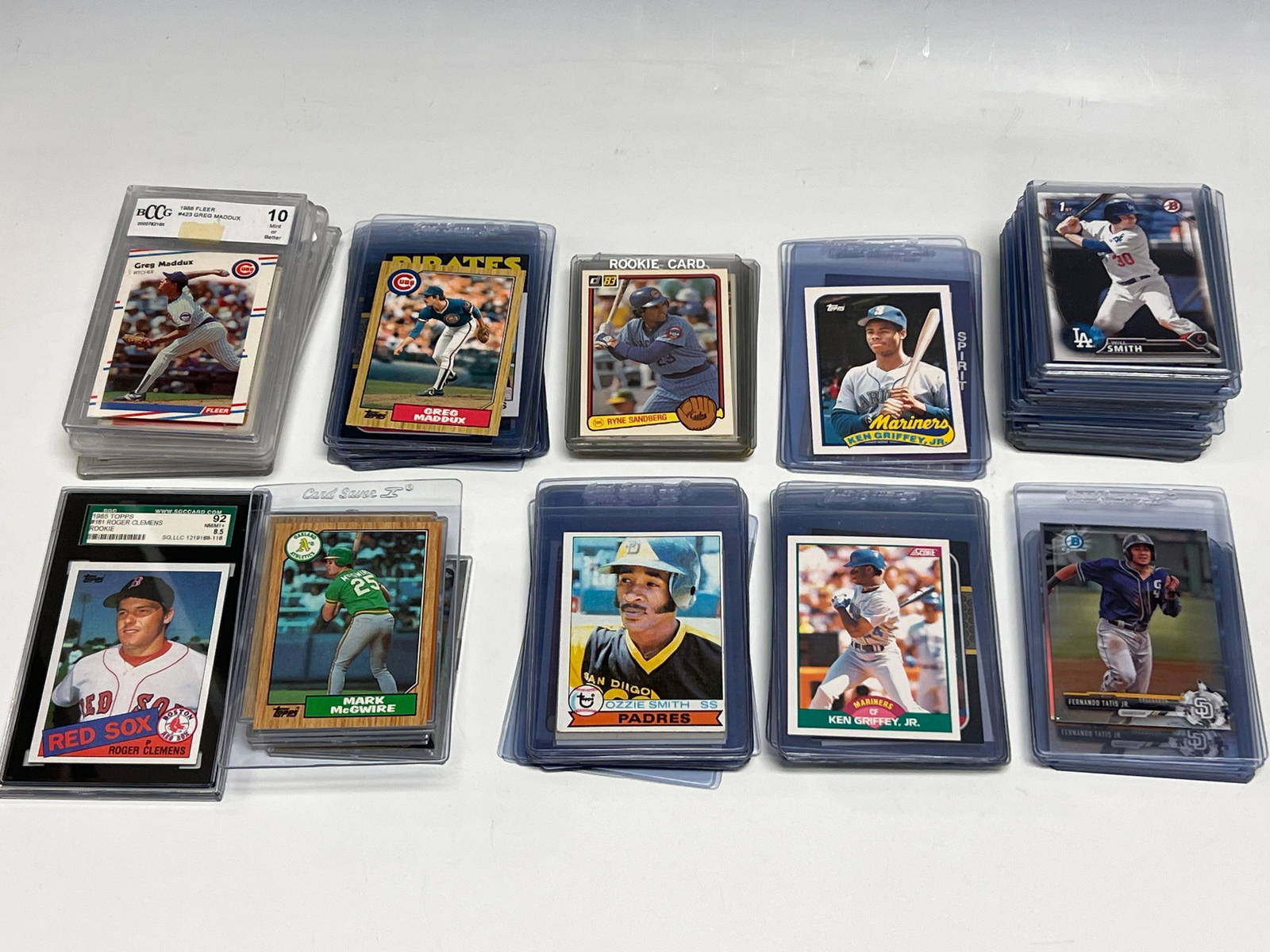 Amazing Baseball Rookie, Star And Hof Card Collection Auction