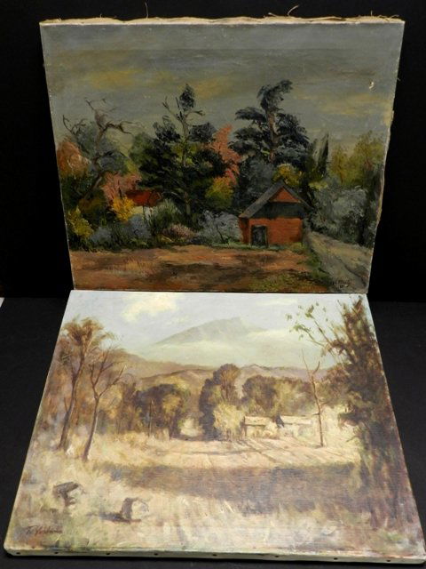 Harry Mintz Oil on Canvas Landscape Paintings - Nov 16, 2013 | Premier ...