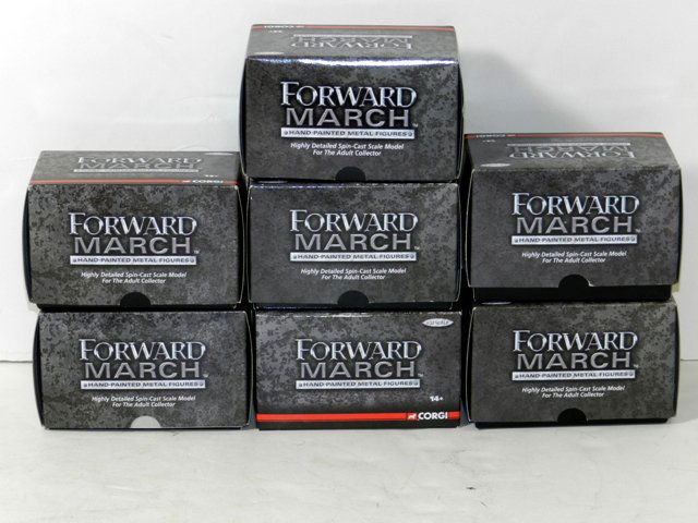 7- CORGI FORWARD MARCH FIGURES