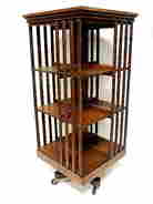 Super Walnut Danner Revolving Bookcase - Mar 21, 2021 | Ralph Fontaine ...