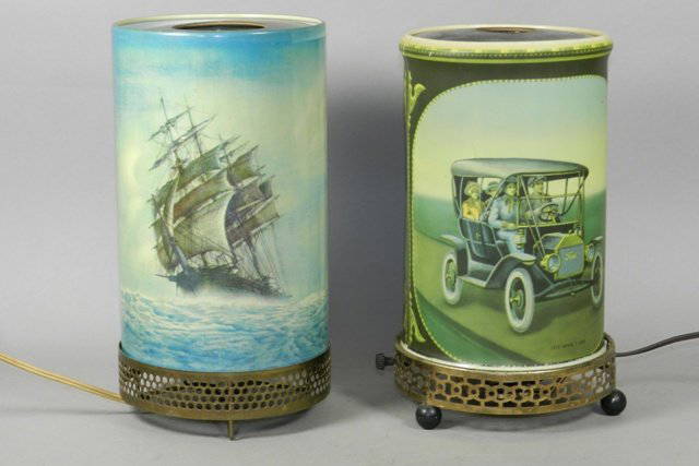 1957 Econolite Motion Lamp And Reproduction