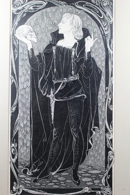 Reed Alan Thomason "Hamlet" Pen and Ink