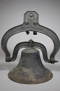 Cast Bell, Crystal Metal Company, Date 1886