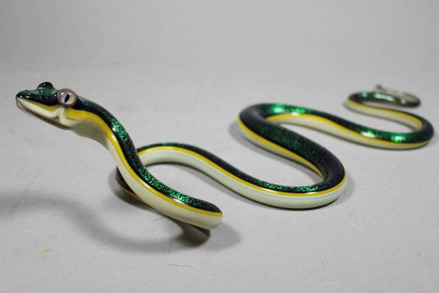 Scott Bisson Art Glass Snake, 2006 - Apr 24, 2016 | Premier Auction ...