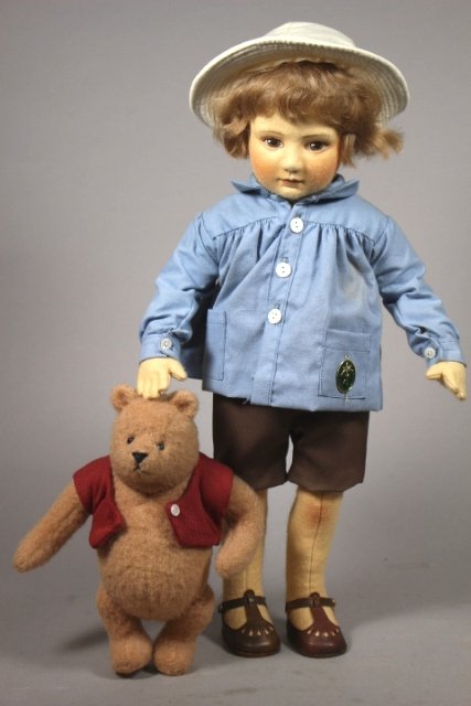 1985 R. John Wright Christopher Robin Doll