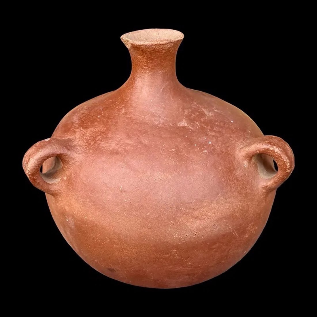 Hopi Pueblo Pottery Canteen Vessel Auction