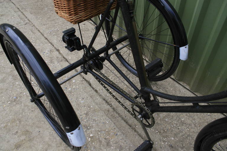 A Ladies Loop Frame Tricycle