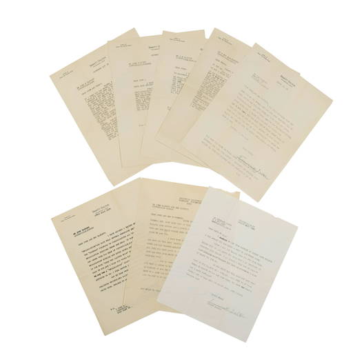 Emmett Dalton Letters To John B. Tackett.