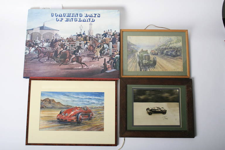 A Signed Photograph Depicting Sir Henry 'tim' Birkin At