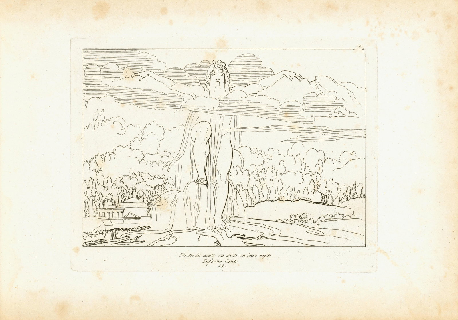 Flaxman, John. 1755 1826. La Divina Comedia Di Dante