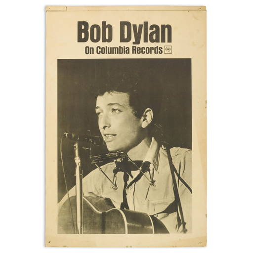 Bob Dylan: Columbia Records Countertop Standee (#0081) on Oct 28, 2021 ...
