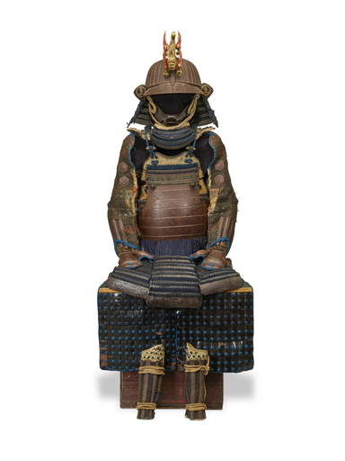 A suit of armor with a russet-iron cuirass Edo period (#0018) on Oct 27 ...