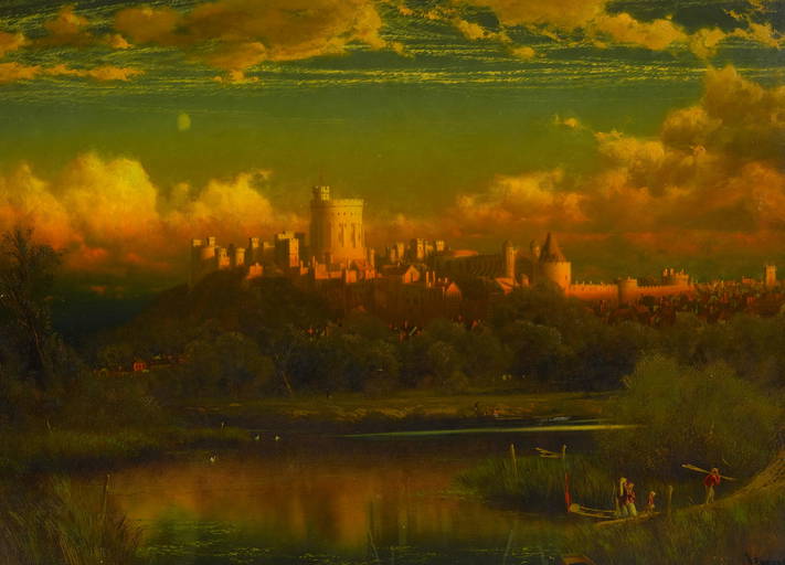 James Fairman (american, 1826 1904) Windsor Castle From