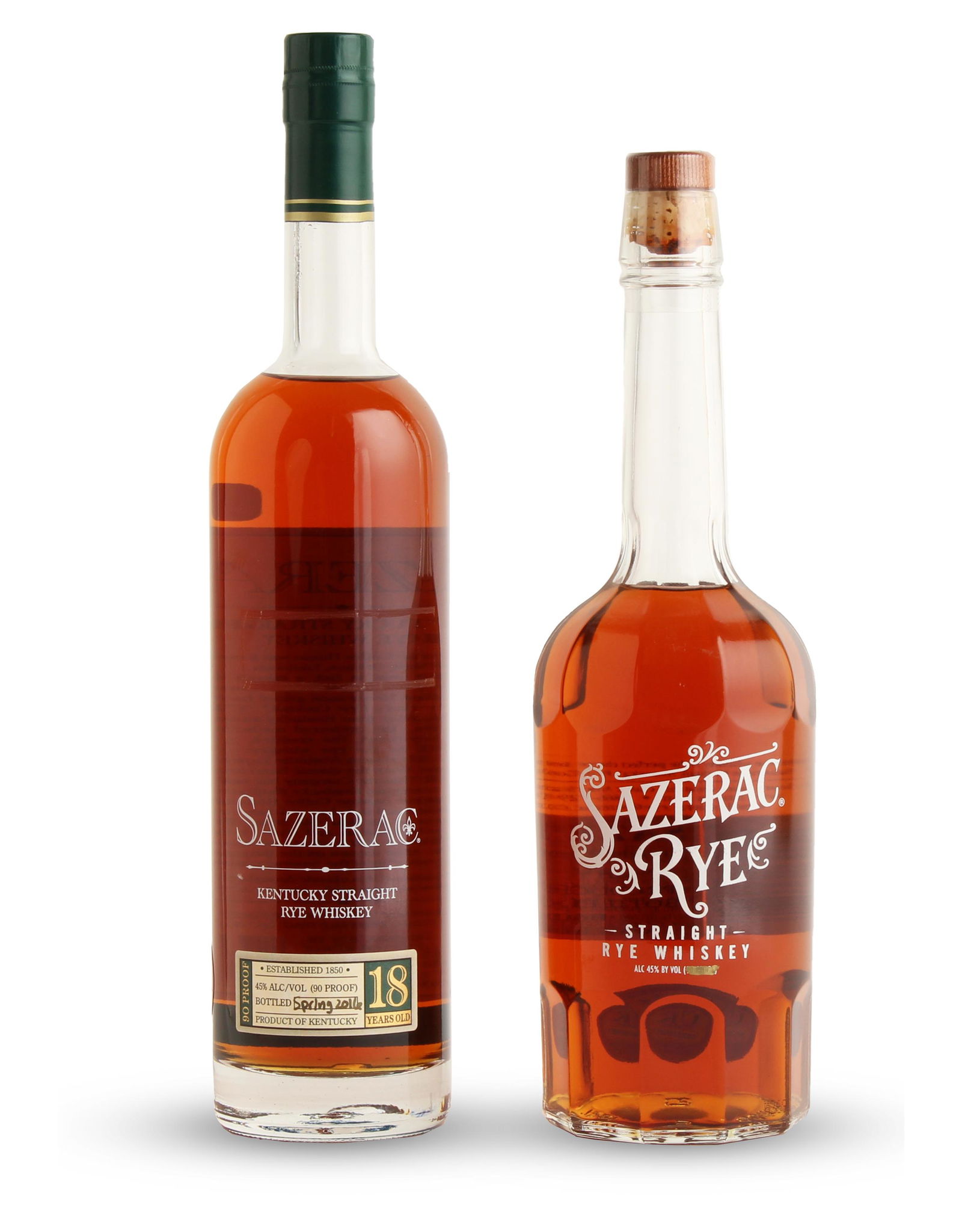 Sazerac 18 Year Old (1) Sazerac Rye (1)