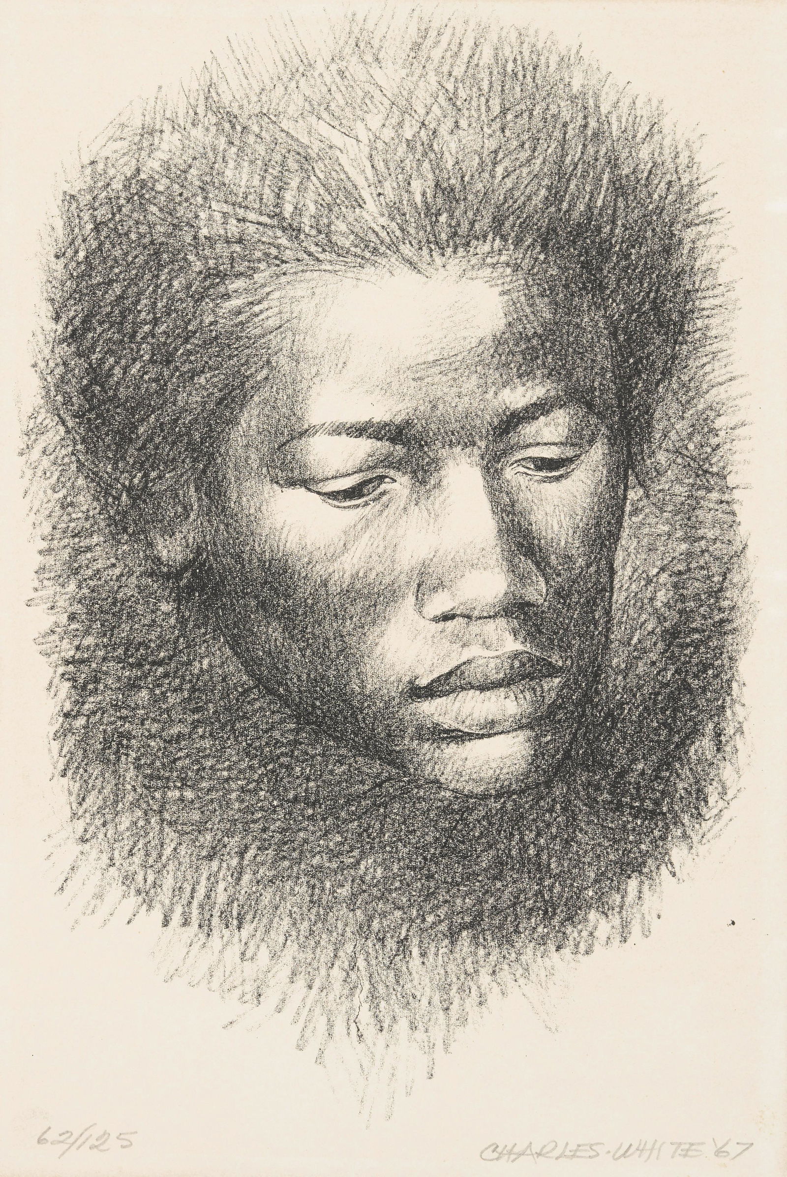 Charles Wilbert White (1918-1979); Young Woman (Head); - Mar 29, 2022 ...