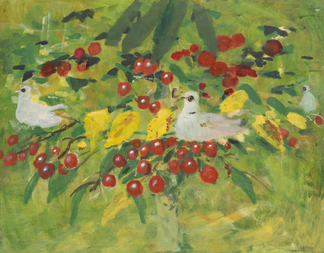 Mary Newcomb (British, 1922-2008) The Merry-go-round (#0131) on Apr 13 ...