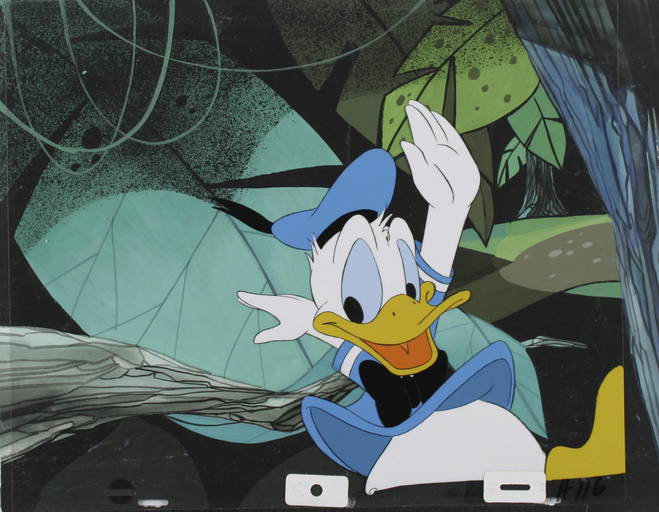 A Collection Of Walt Disney Animation Cels