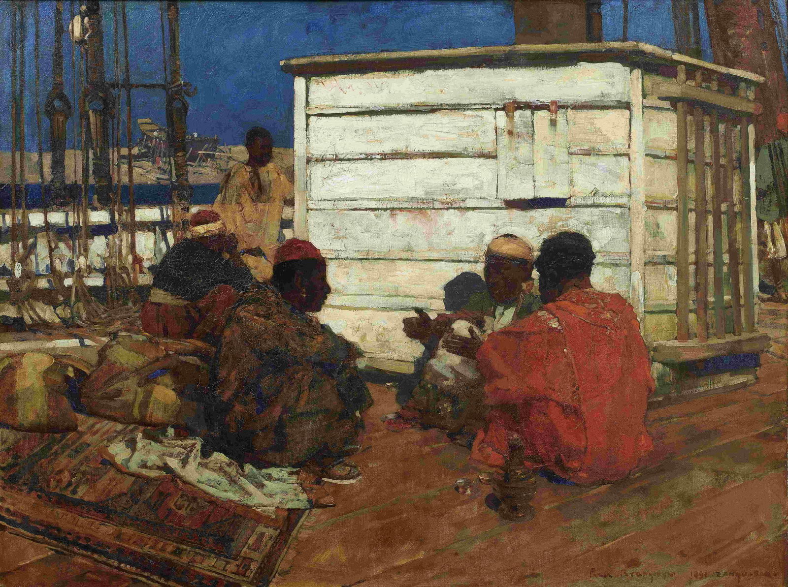 Sir Frank Brangwyn, Ra (british, 1867 1956) Zanzibar