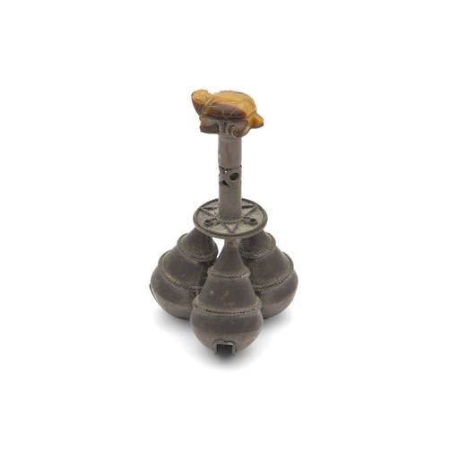 A Mexican Tiger's Eye And Sterling Silver Bell, Antonio Pineda, 1953 ...