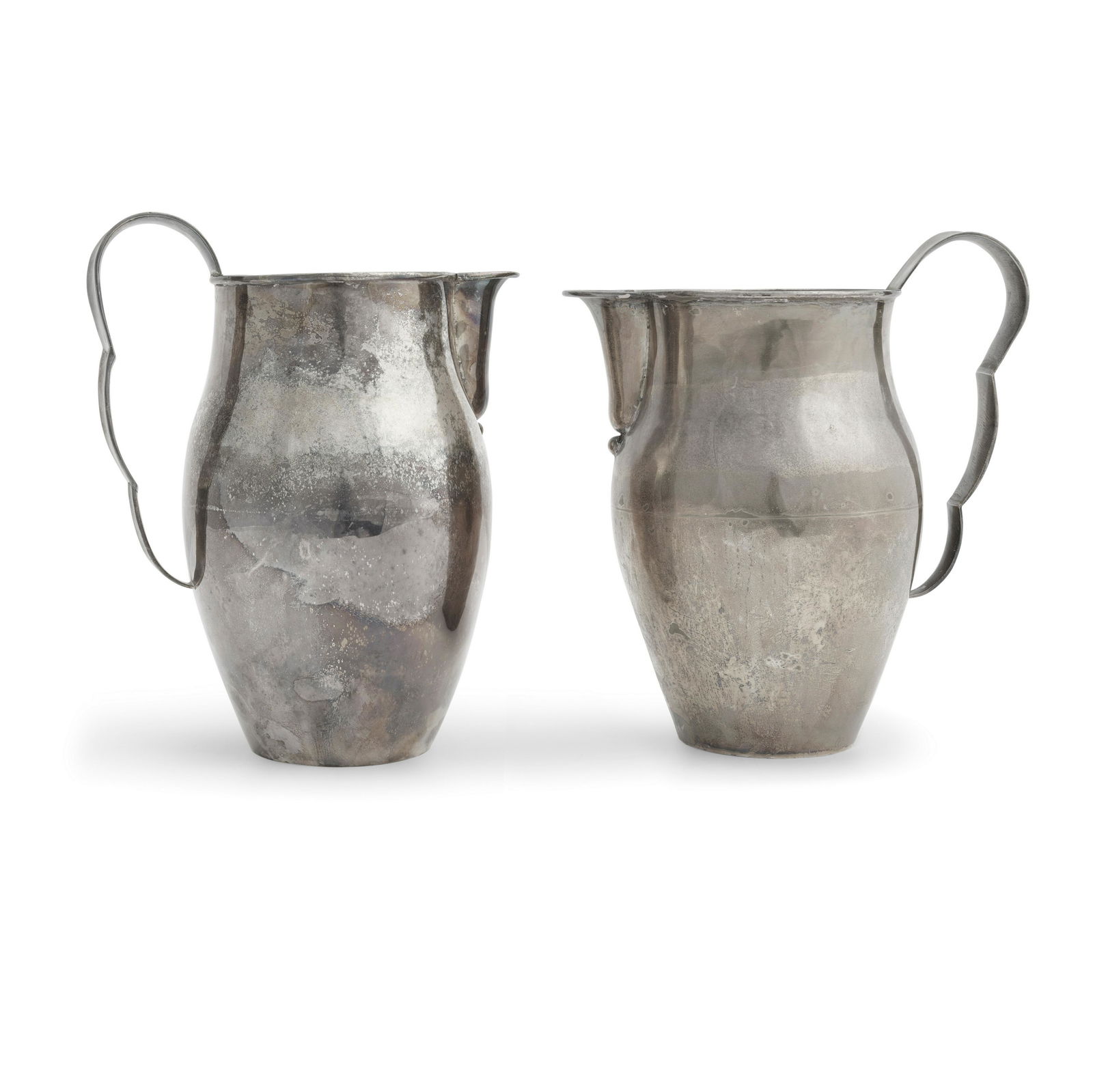 Two Mexican Sterling Silver Pitchers, William Spratling, 1940 1944 Taxco