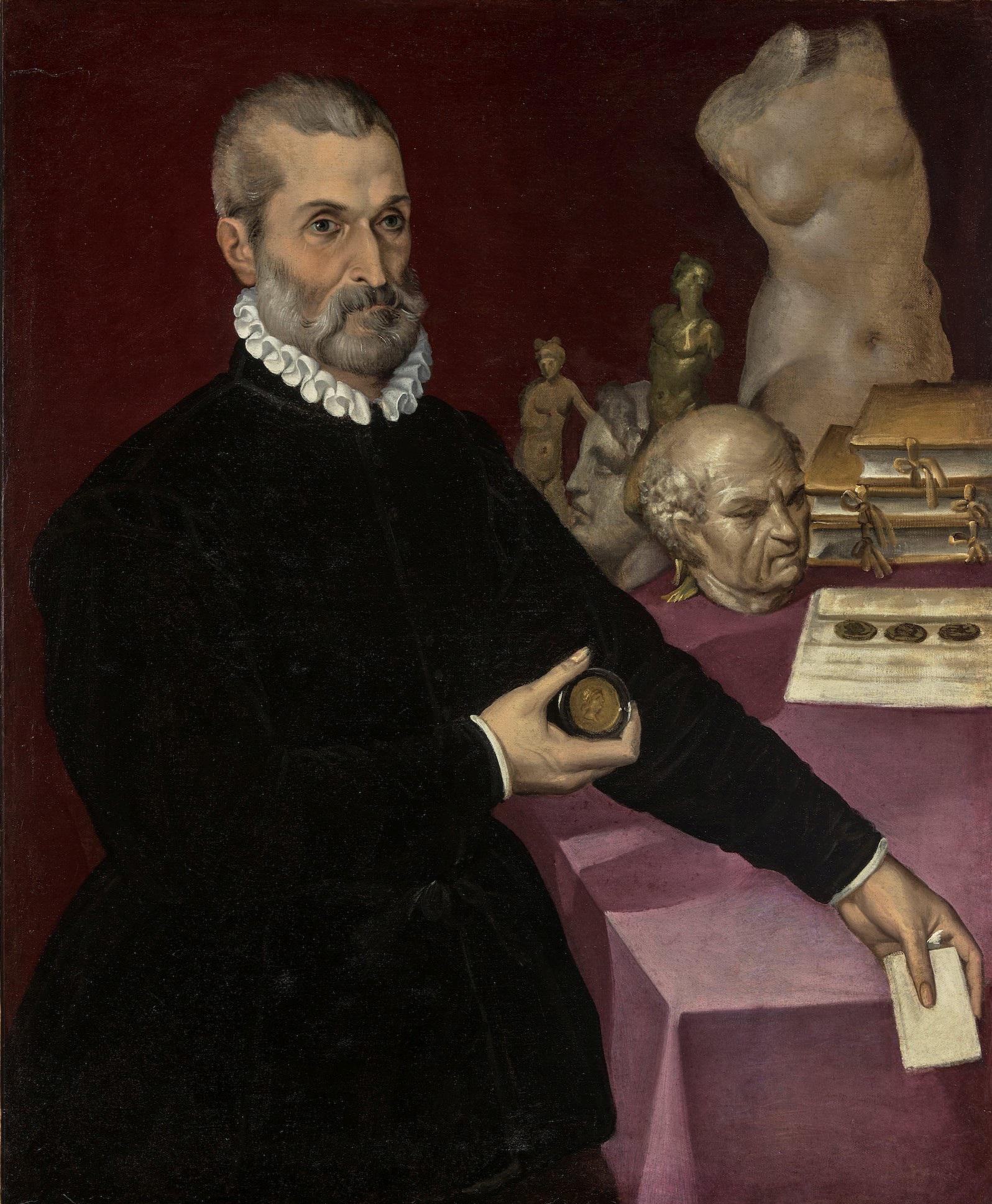 Bartolomeo Passarotti (Bologna 1529-1592) Portrait of a Collector ...