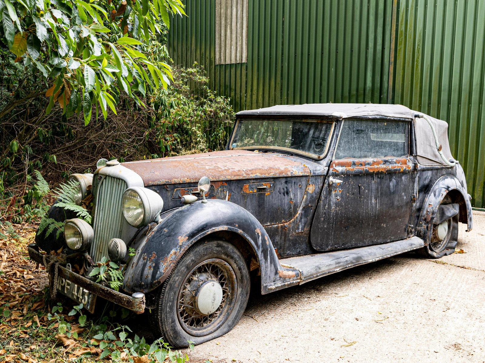 1939 Rover 'twenty' Tickford Foursome Drophead Coupé Chassis No. 971073