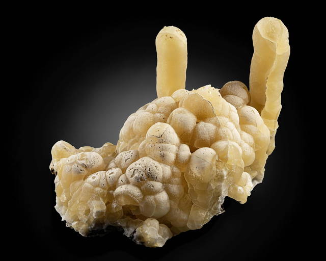 Concrétion De Calcite Botryoïde Et Stalactique Italienne Botryoidal And ...