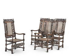 Charles Rohlfs, Six Armchairs - Aug 28, 2022 | Catalog Sale in NY