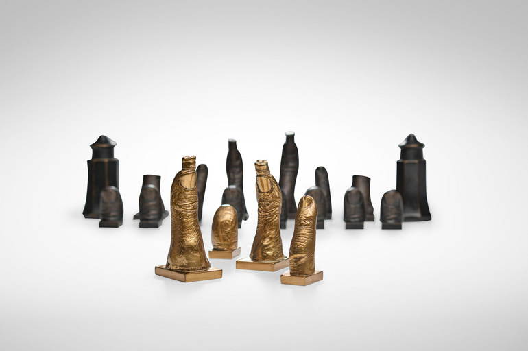 Salvador Dalí (1904 1989); Chess Set (homage To Marcel Duchamp);