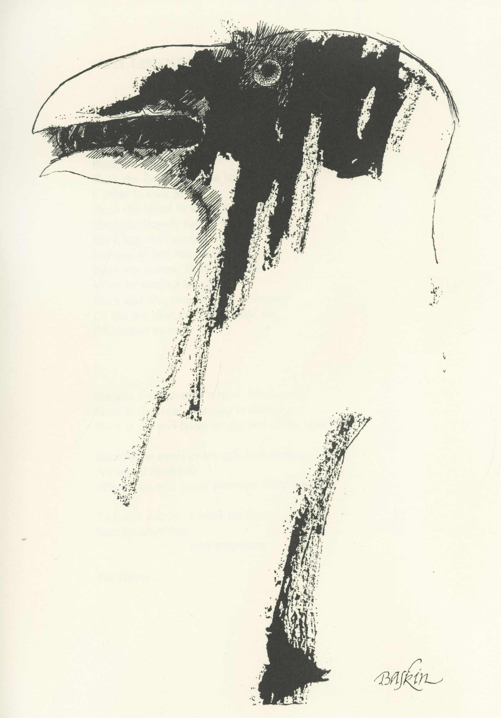 Hughes (ted) Crow. From The Life And Songs Of The Crow... With Twelve ...