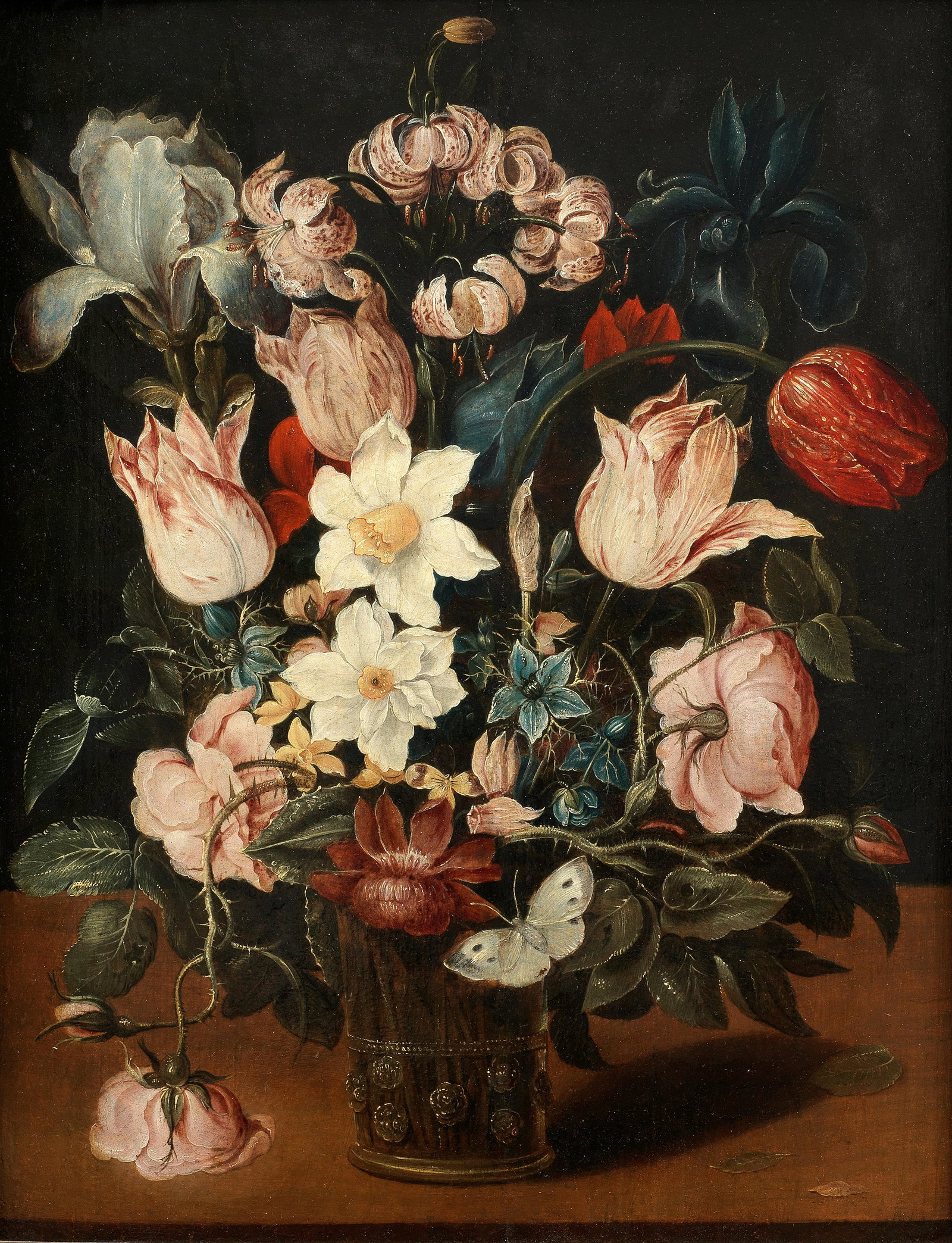 Studio of Osias Beert the Elder (Antwerp circa 1580-1623) Tulips ...