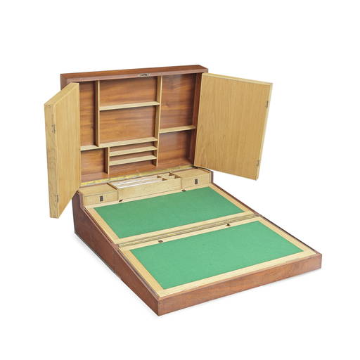 A CONTEMPORARY DANISH MAHOGANY AND OAK WRITING COMPENDIUM (#0242) on ...