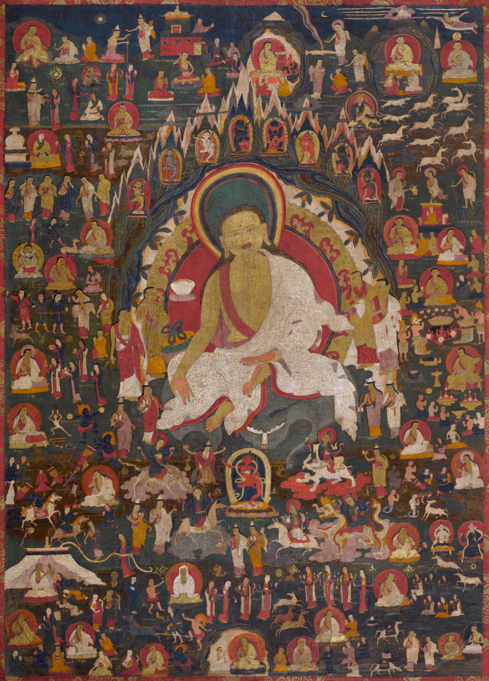 A THANGKA OF MILAREPA TIBET, 15TH/16TH CENTURY - Mar 21, 2023 | Bonhams ...