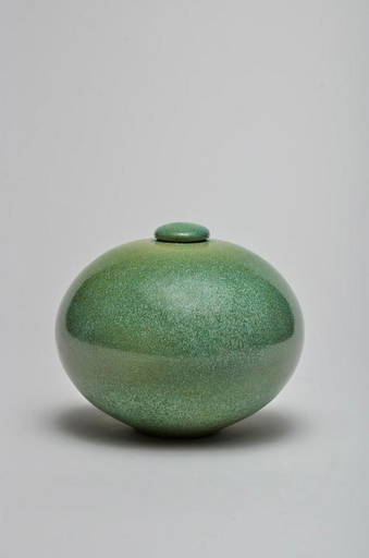Cristina Merchán Vase Sphérique Avec Couvercle, 1970