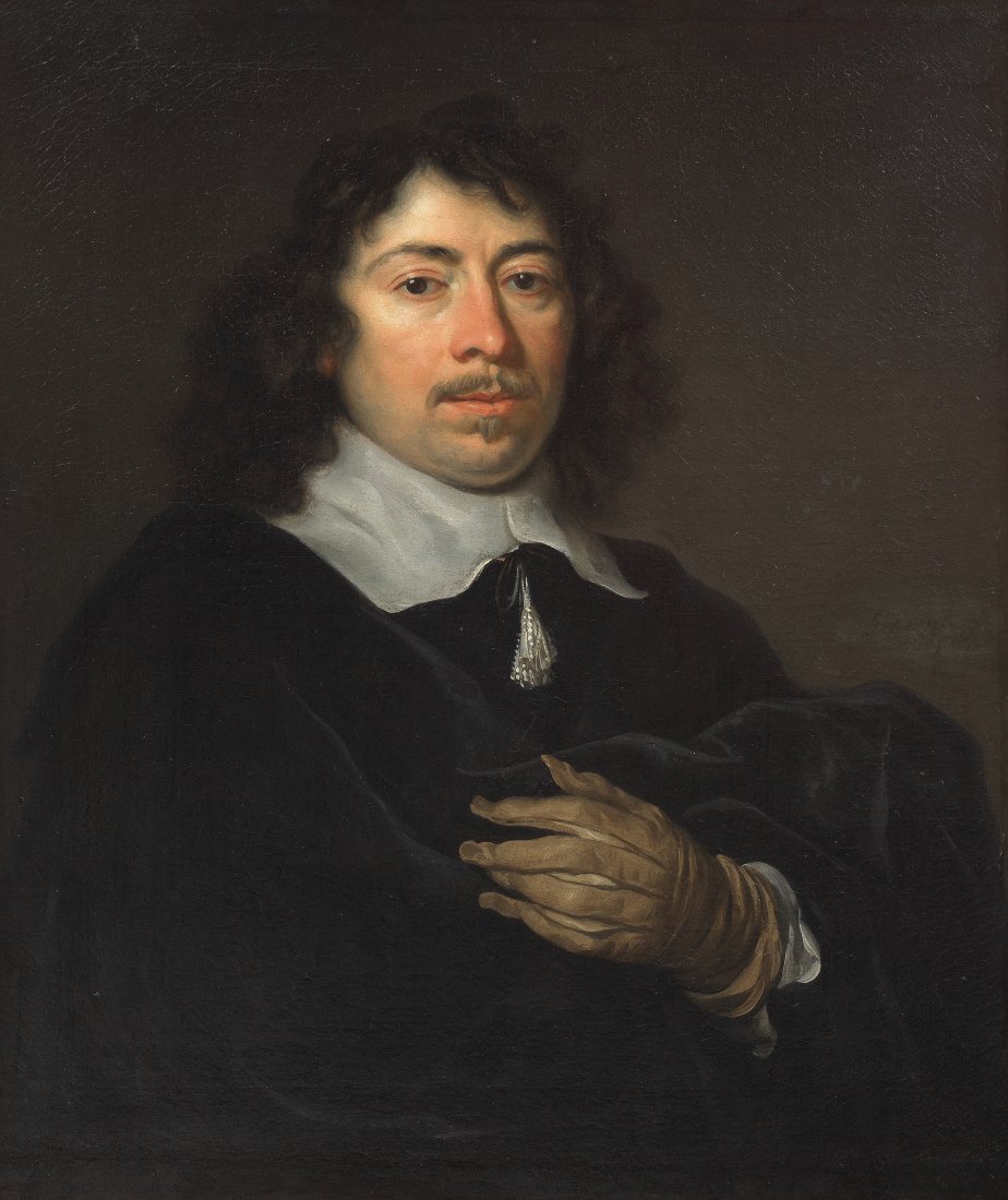 Govaert Flinck (cleves 1615-1660 Amsterdam) Portrait Of Jan De Saint ...