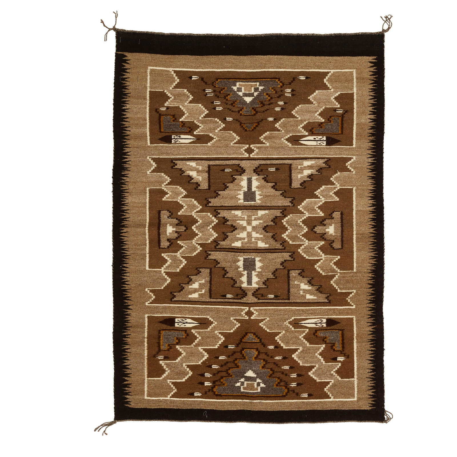 An Alice Begay Diné (navajo) Burnham Pictorial Rug