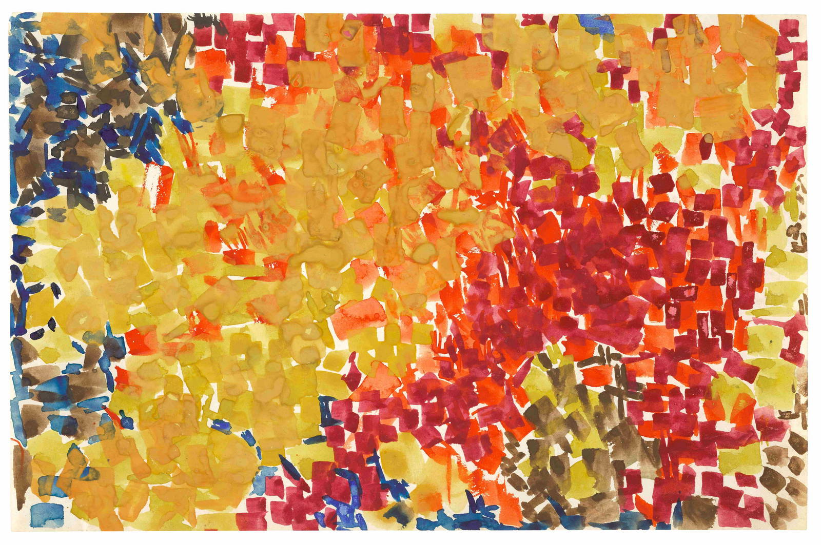 Lynne Drexler (1928-1999) Untitled 1959 Auction