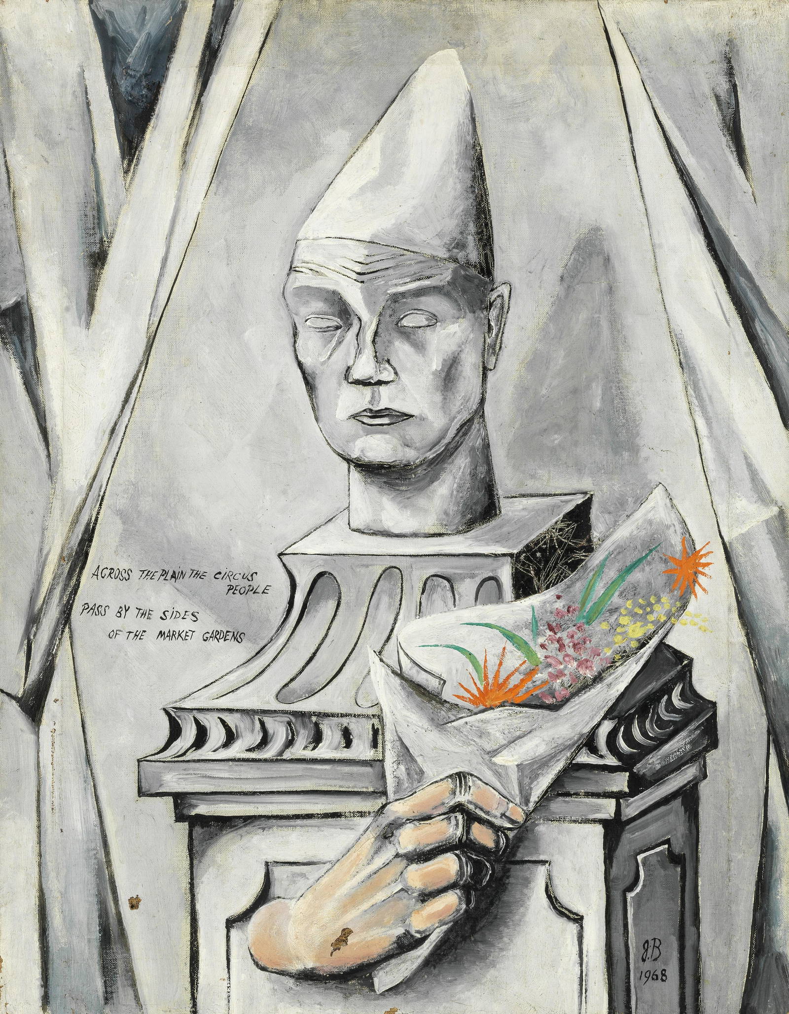 John Banting (british, 1902-1972) Homage From A Pierrots' Monument (unframed) Auction