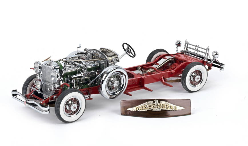 A 1:15 Scale Model Of A 1933 Duesenberg 'sj' 'brunn' Chassis, By Gerald ...