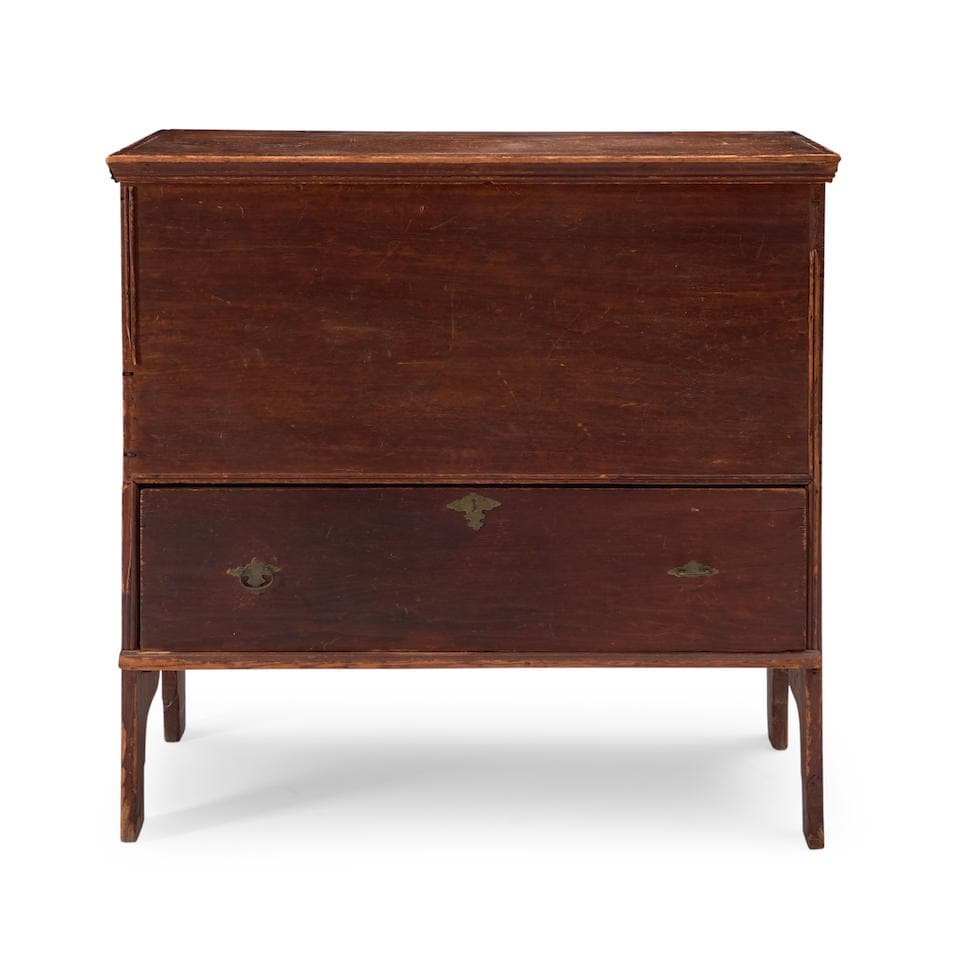 Pine Chest Over Drawer, New England, 18th Century. Auction