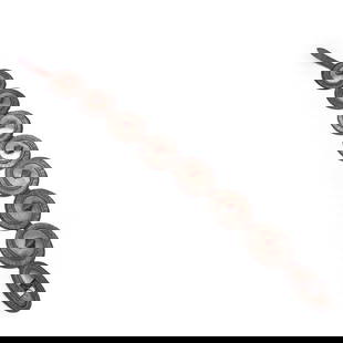 Navajo Silver Concha Belt