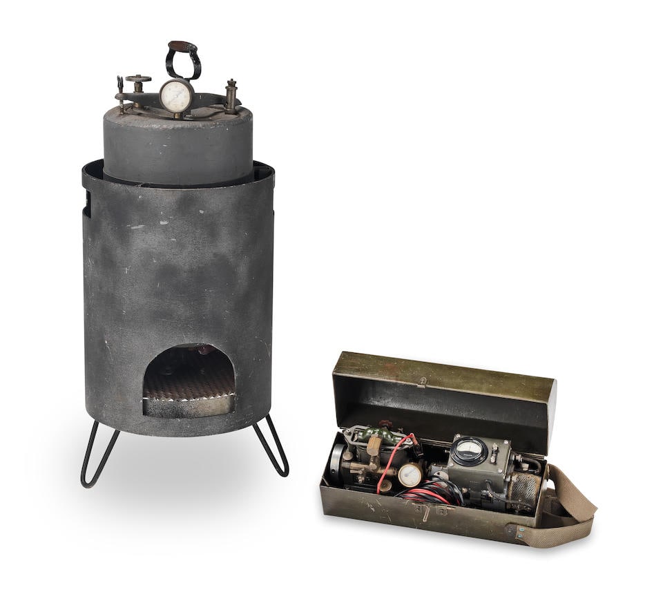 An Alco 'firefly' Model Steam Generator Set, British, Mid-20th Century ...