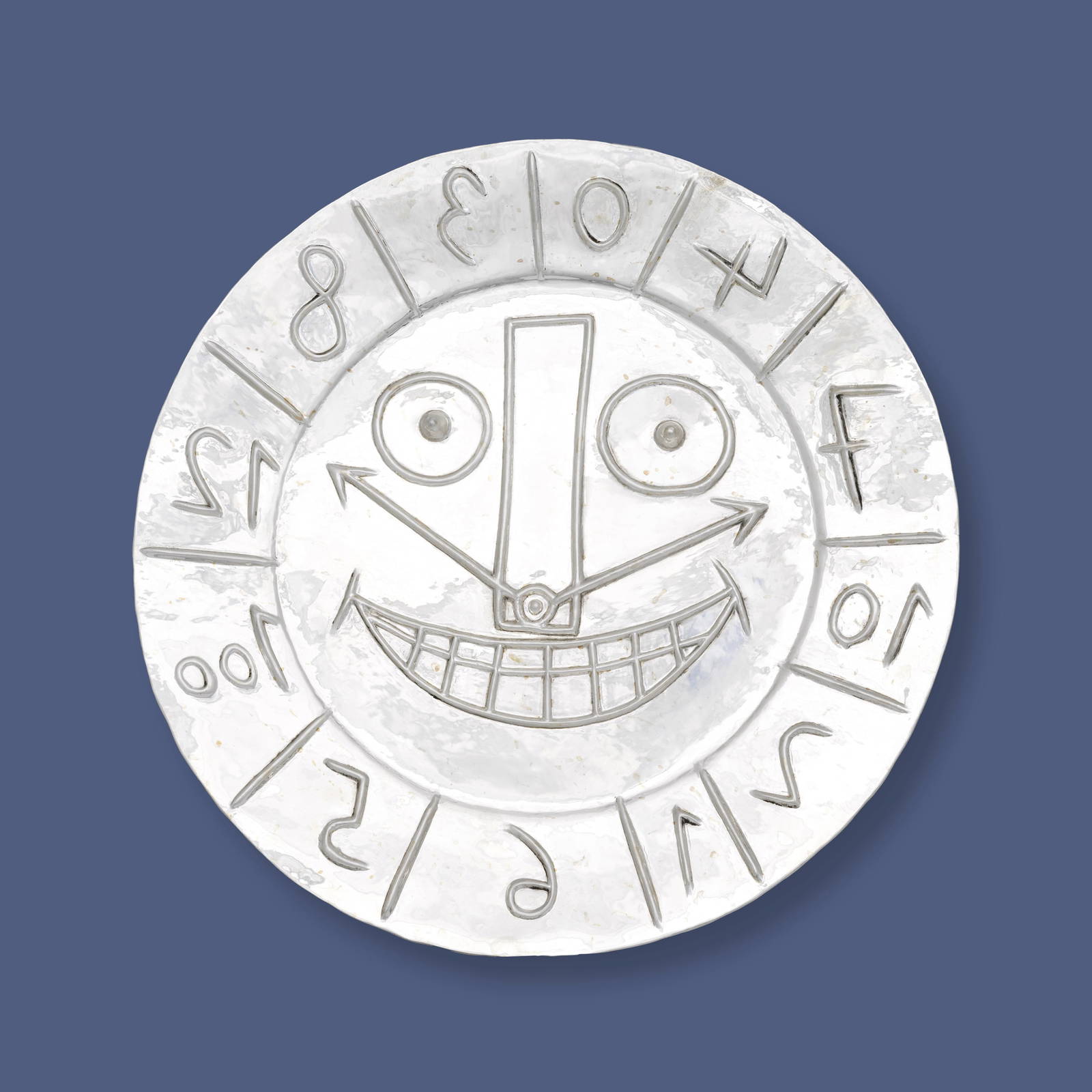 Pablo Picasso (1881-1973) Visage En Forme D'horloge Auction