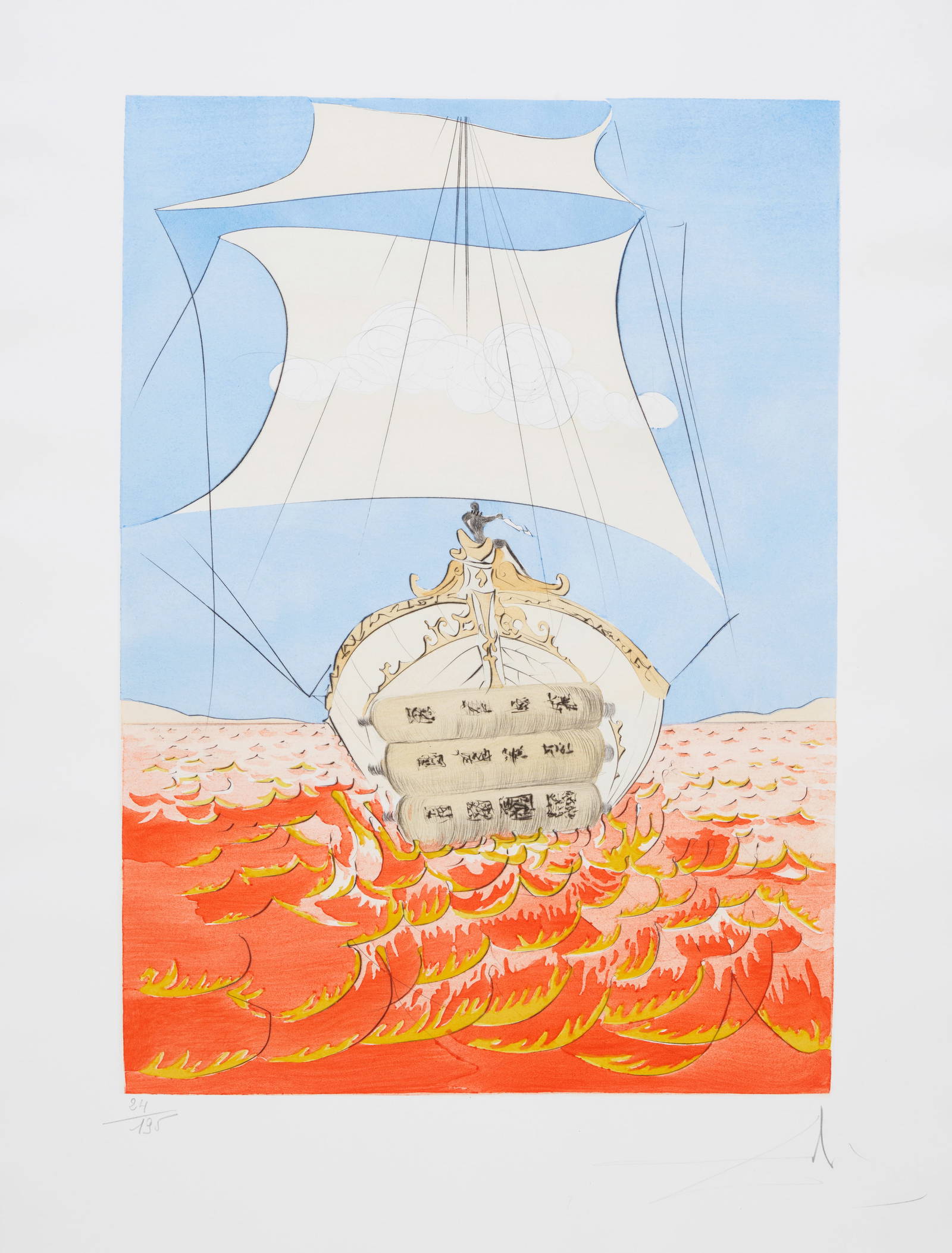 Salvador Dalí (1904-1989); Six Plates, From The Twelve Tribes Of Israel ...