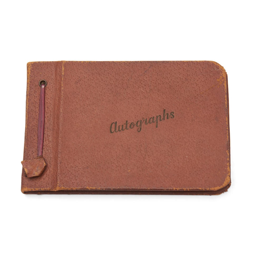 British Sports Autograph Book, Circa 1940s Auction