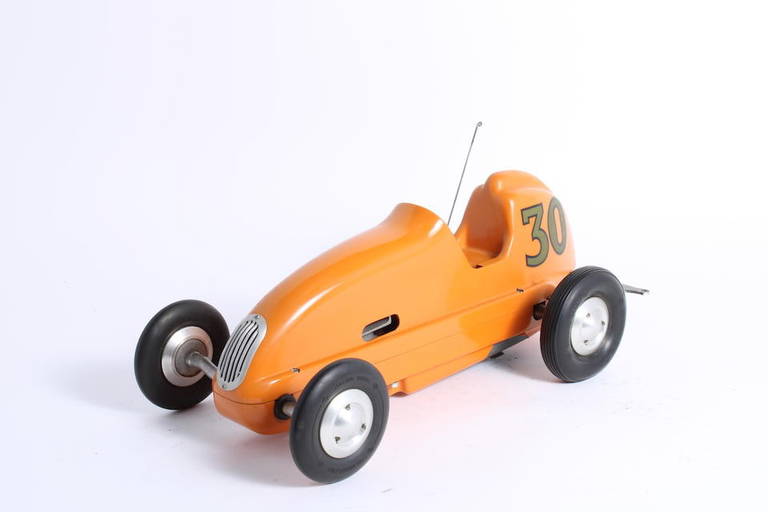 A Dooling Model F Gas Powered Tether Race Car, American, Late 1940s