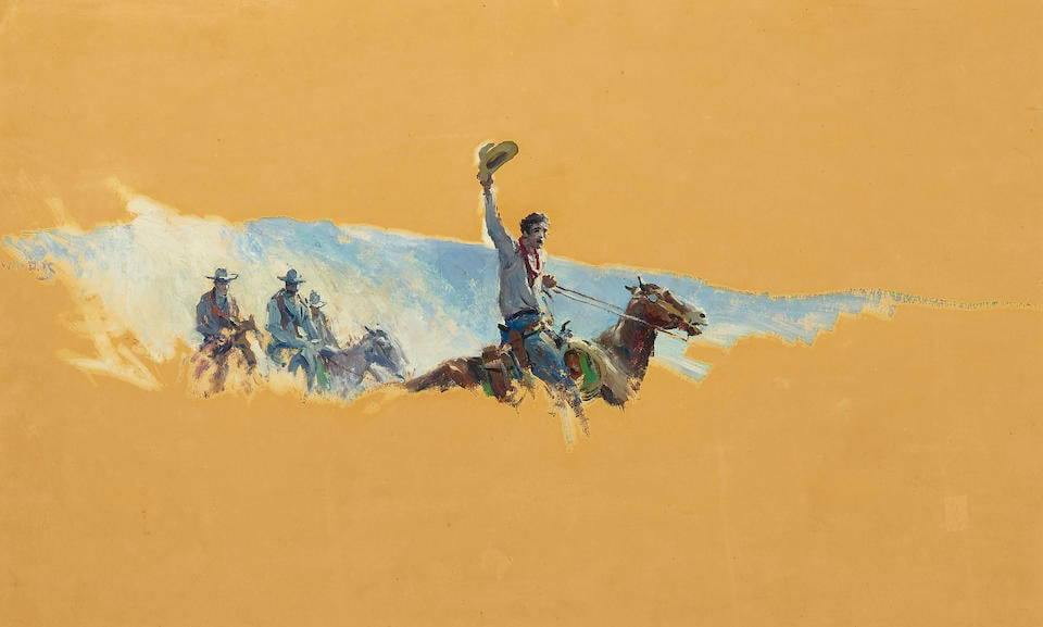 William Henry Dethlef Koerner (1878-1938) Bobby Of The Bar Cross 17 X ...