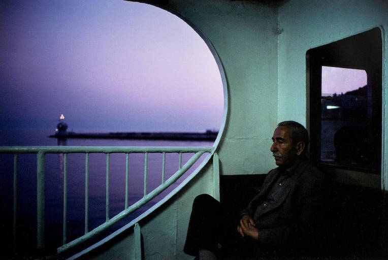 Alex Webb (born 1952); 'istanbul' (on Board A Ferry At Dusk Near The ...