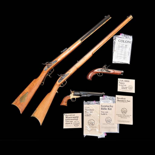 Four Reproduction Black Powder Firearms,
